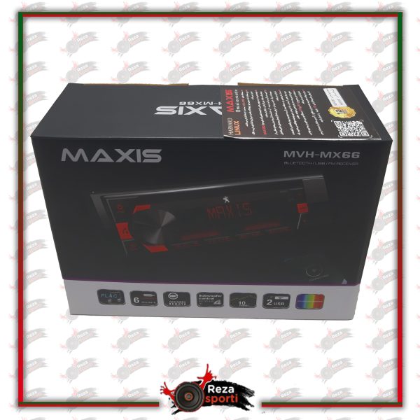 پخش صوتی خودرو مکسیس مدل MVH-MX66 - 9 تیر