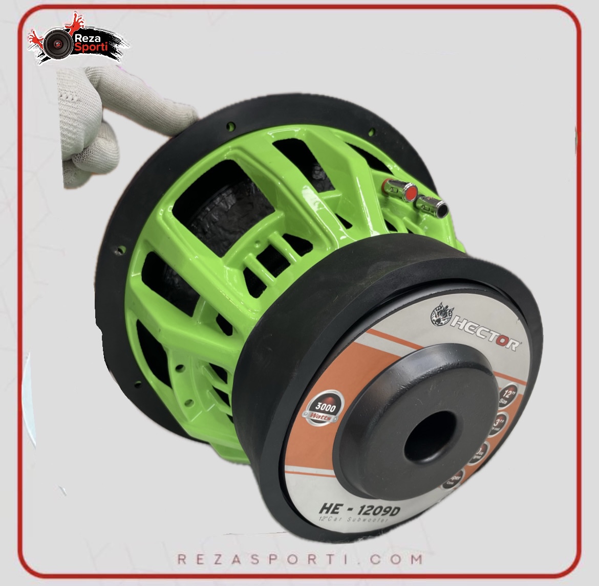 ساب ووفر هکتور مدل HE-1209D - 26 خرداد