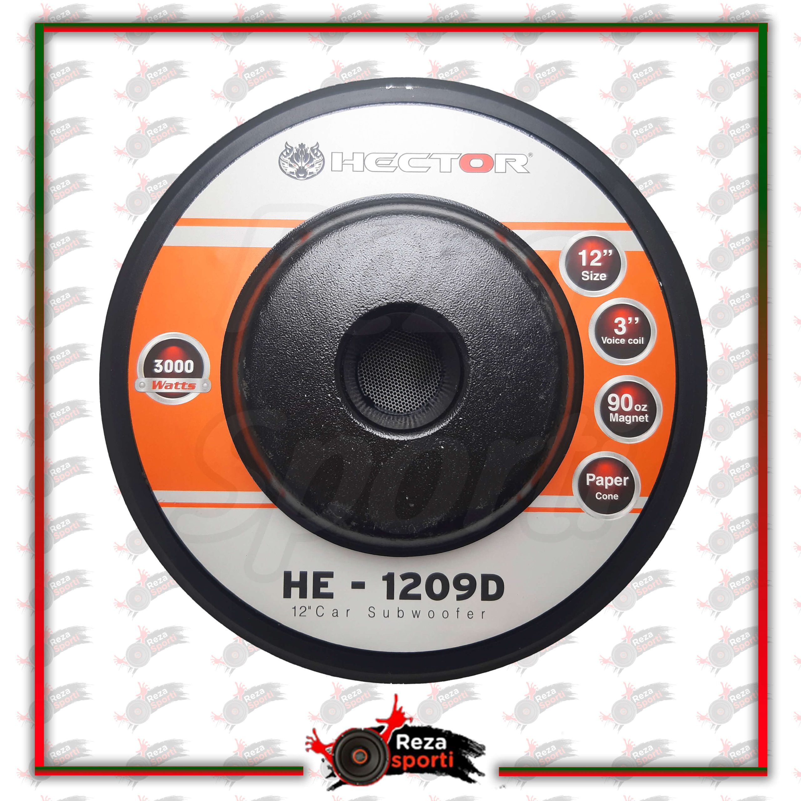 ساب ووفر خودرو هکتور مدل HE-1209D - 2 مهر