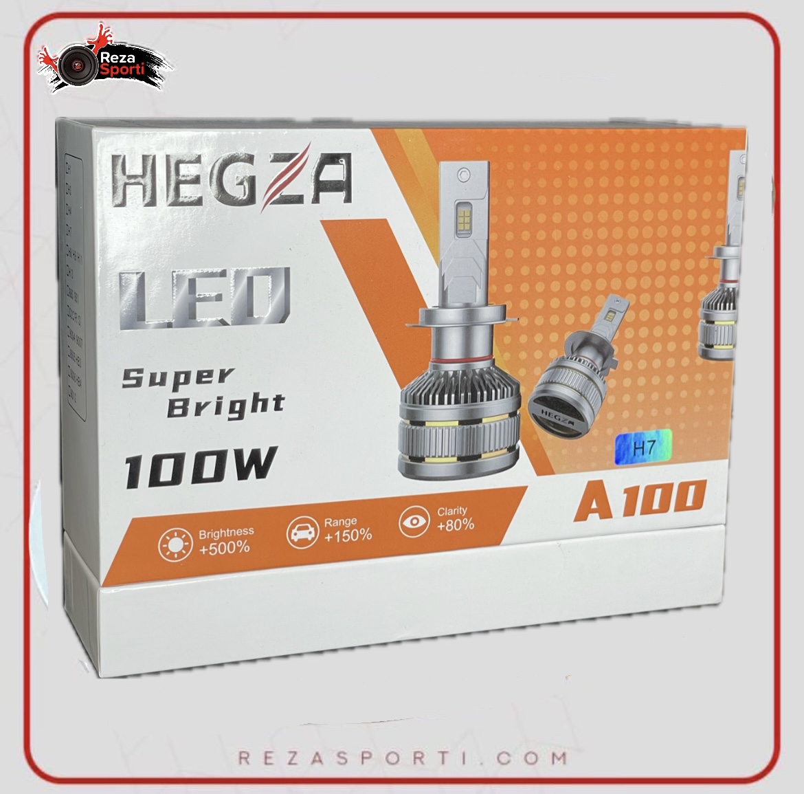 هدلایت A100 هگزا HEGZA - 9 آبان