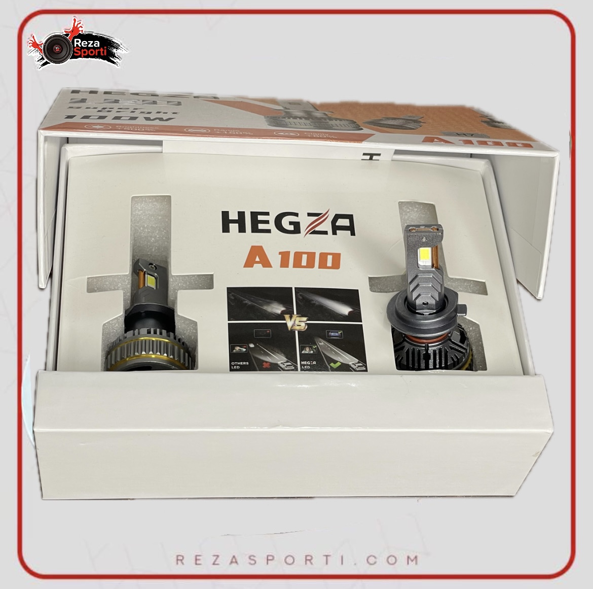 هدلایت A100 هگزا HEGZA - 9 آبان